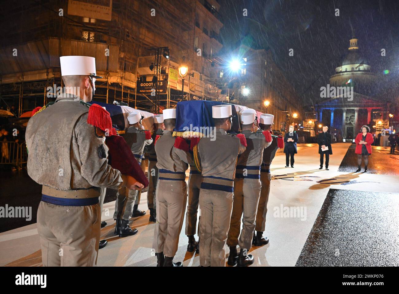 State ceremony for the induction into the mausoleum the Pantheon of ...