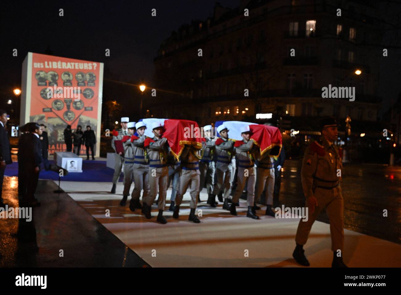 State ceremony for the induction into the mausoleum the Pantheon of ...
