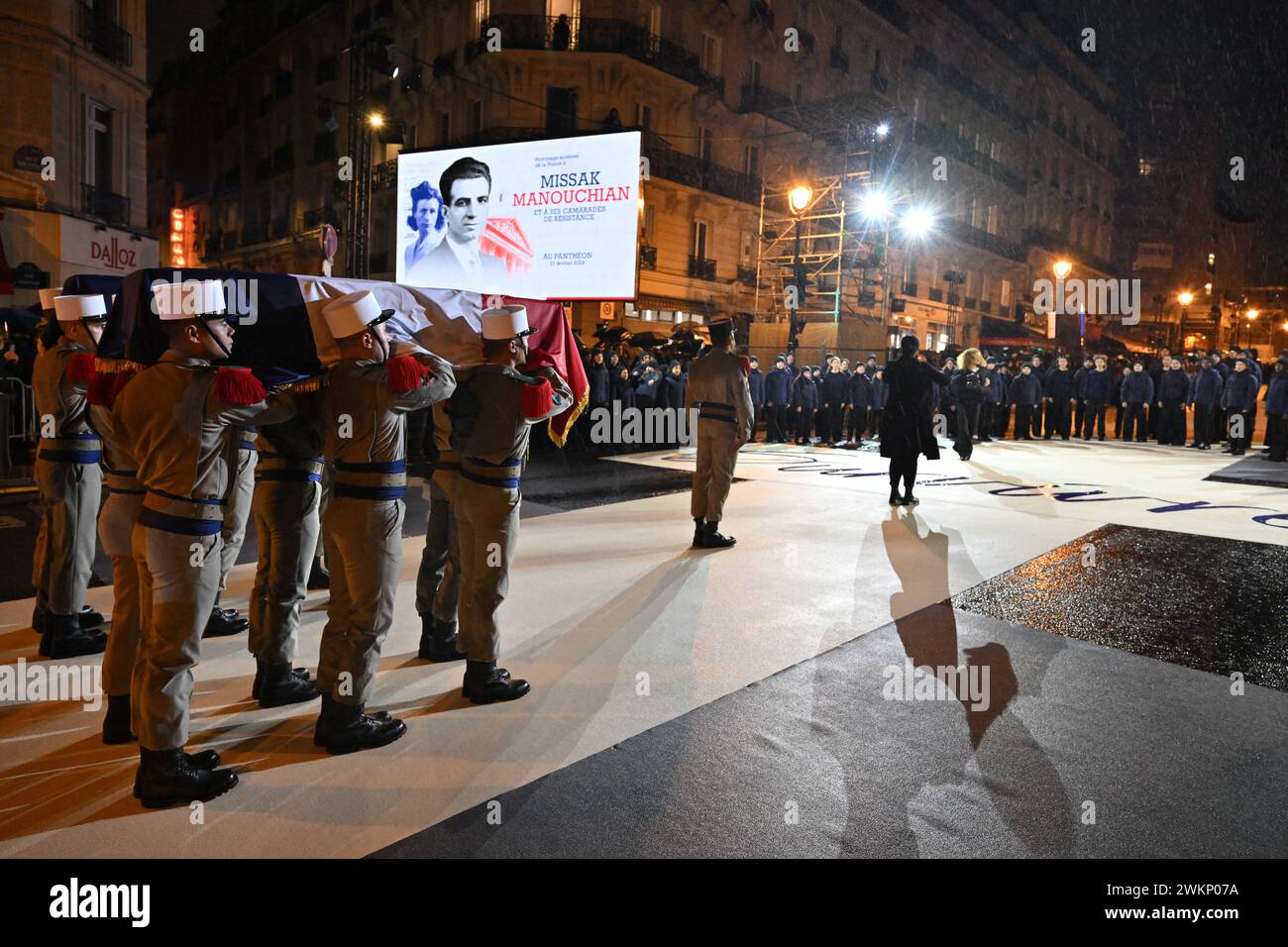 State ceremony for the induction into the mausoleum the Pantheon of ...