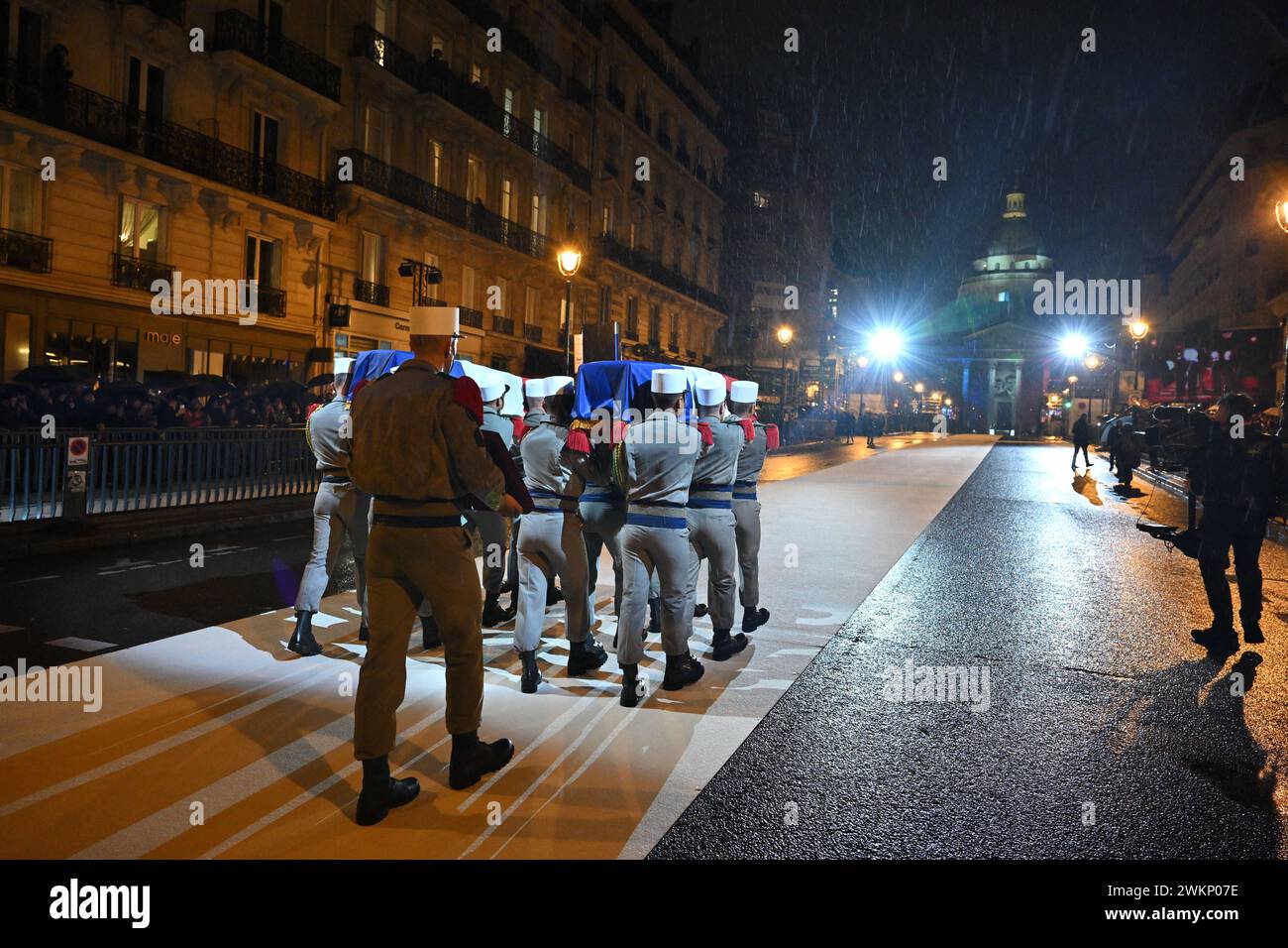 State ceremony for the induction into the mausoleum the Pantheon of ...