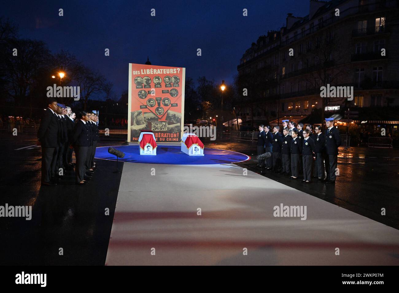 State ceremony for the induction into the mausoleum the Pantheon of ...
