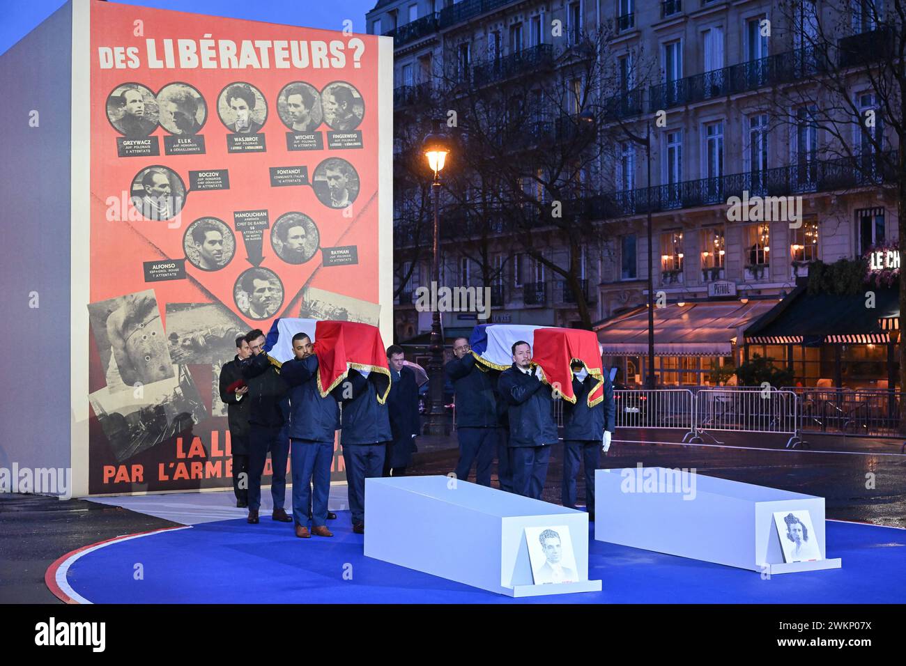 State ceremony for the induction into the mausoleum the Pantheon of ...