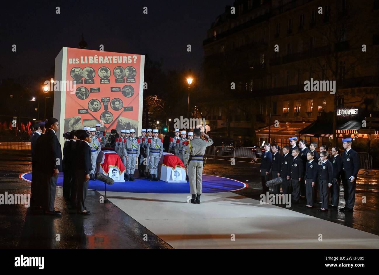 State ceremony for the induction into the mausoleum the Pantheon of ...