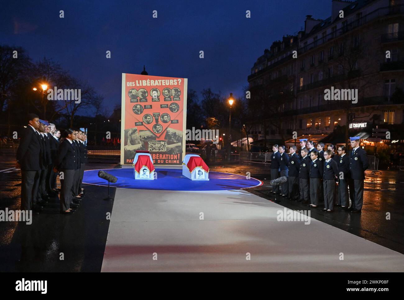 State ceremony for the induction into the mausoleum the Pantheon of ...
