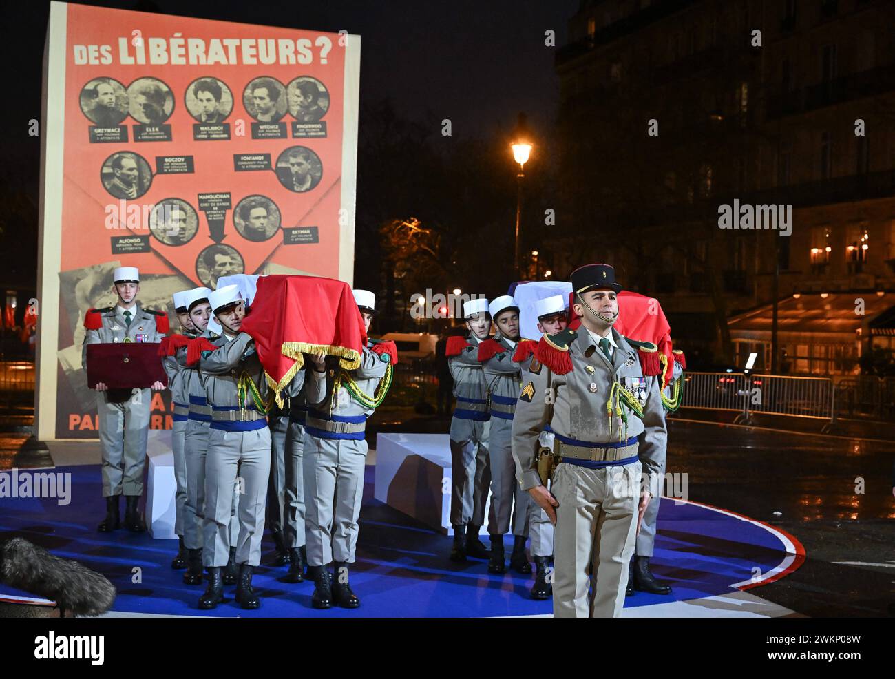 State ceremony for the induction into the mausoleum the Pantheon of ...