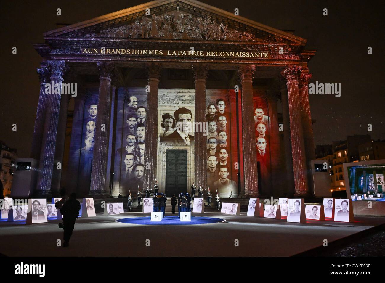 State ceremony for the induction into the mausoleum the Pantheon of ...