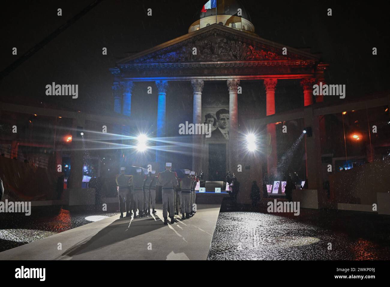 State ceremony for the induction into the mausoleum the Pantheon of ...