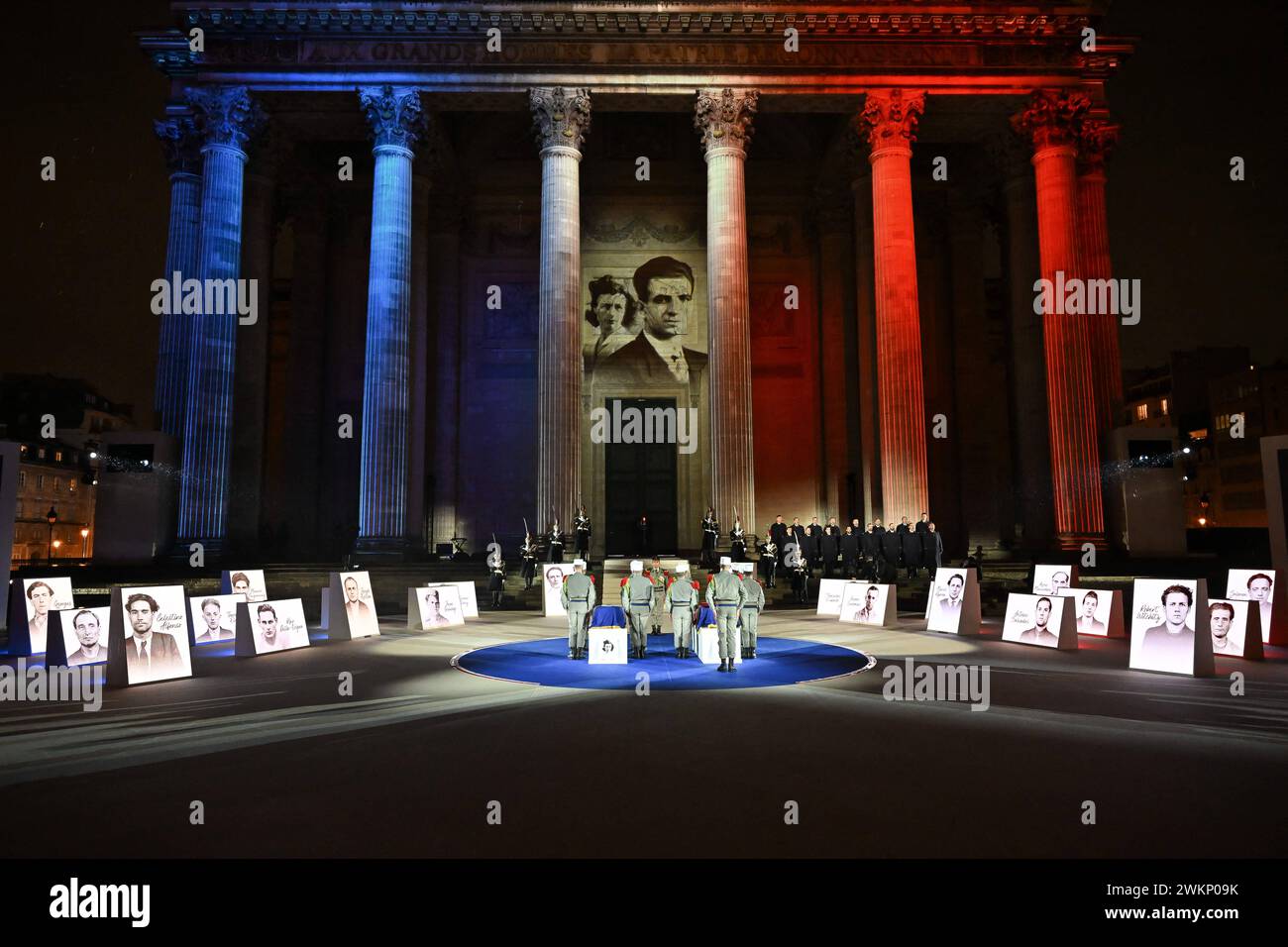 State ceremony for the induction into the mausoleum the Pantheon of ...