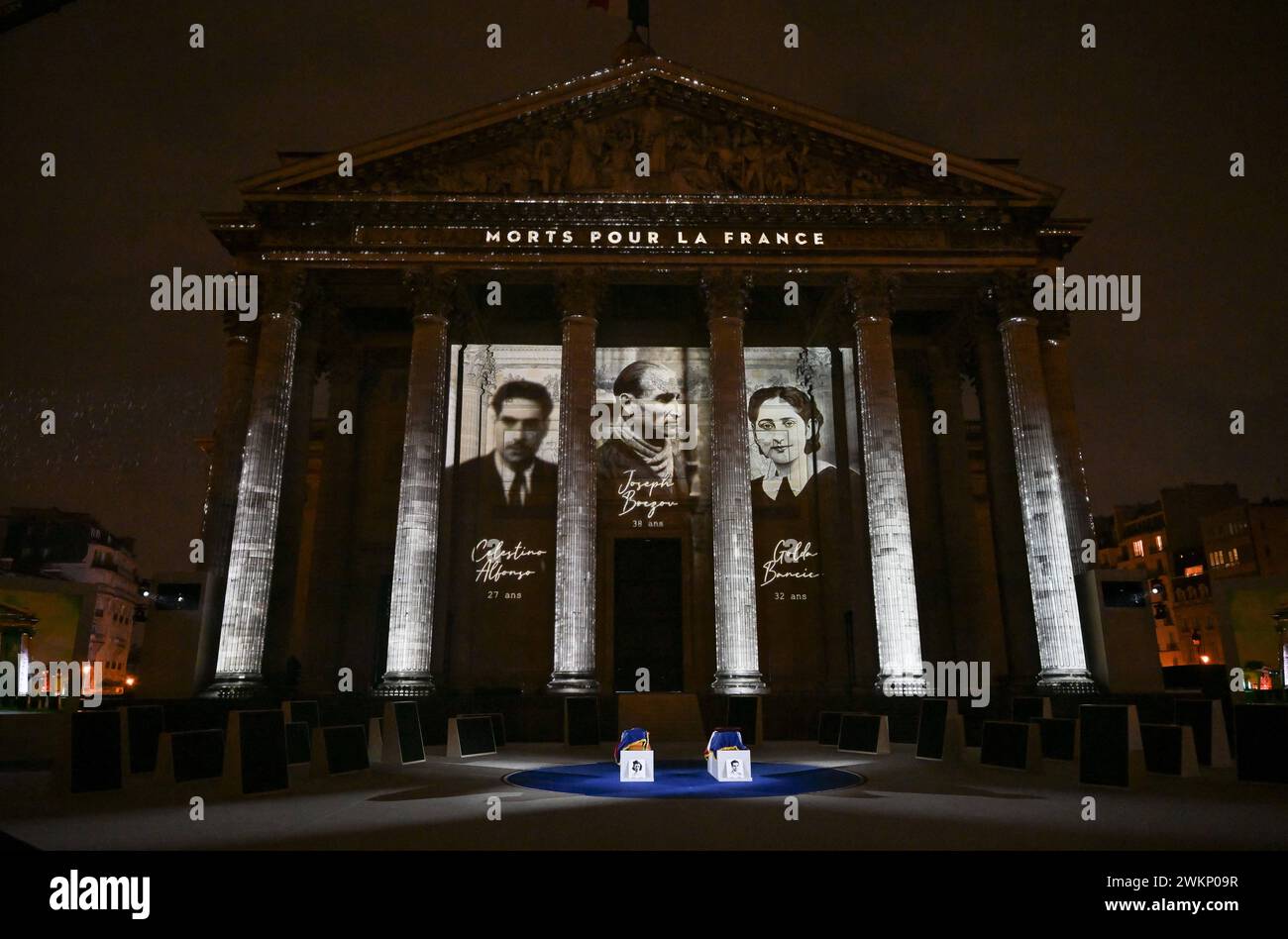 State ceremony for the induction into the mausoleum the Pantheon of ...
