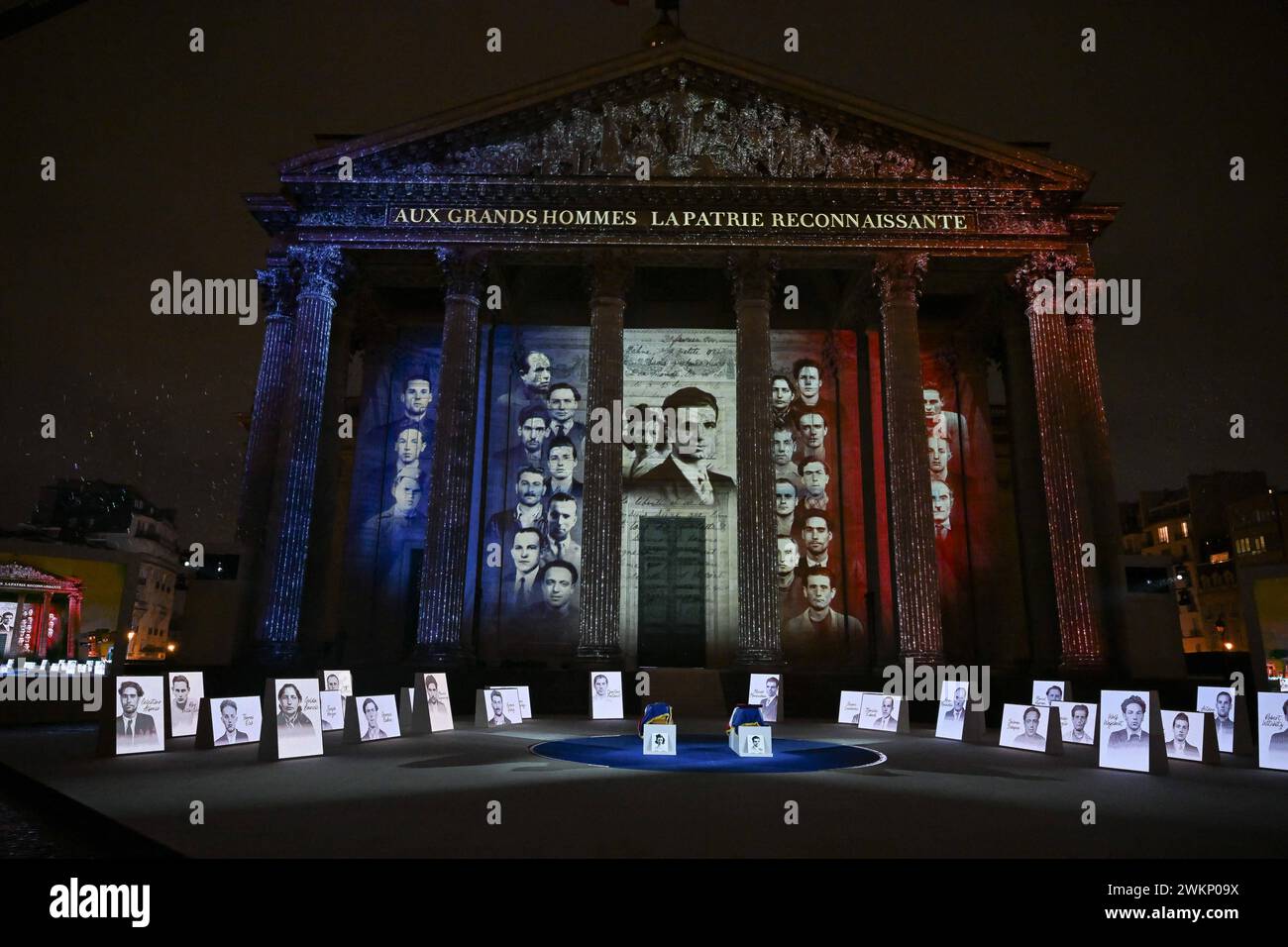 State ceremony for the induction into the mausoleum the Pantheon of ...