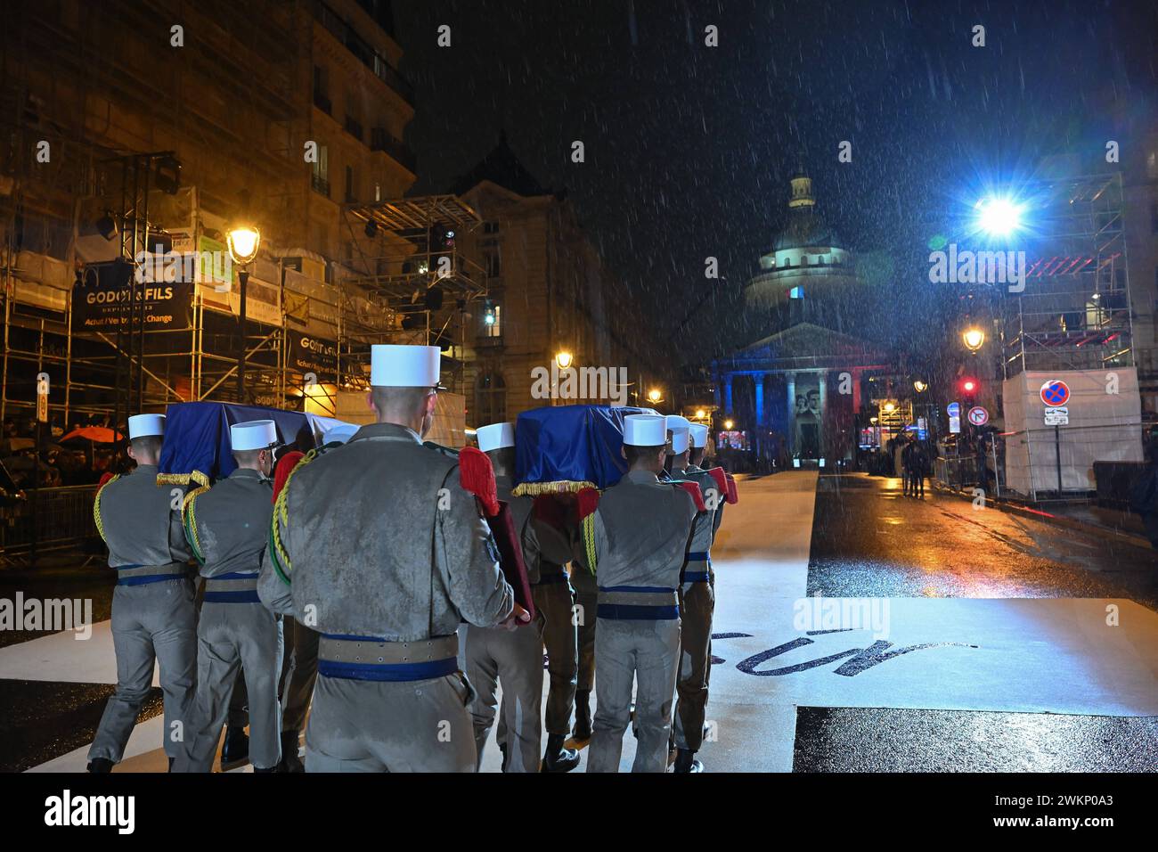 State ceremony for the induction into the mausoleum the Pantheon of ...