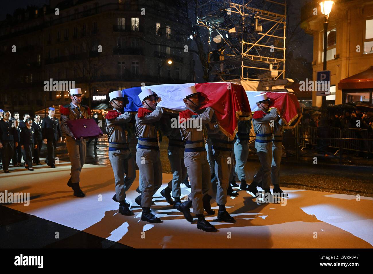 State ceremony for the induction into the mausoleum the Pantheon of ...