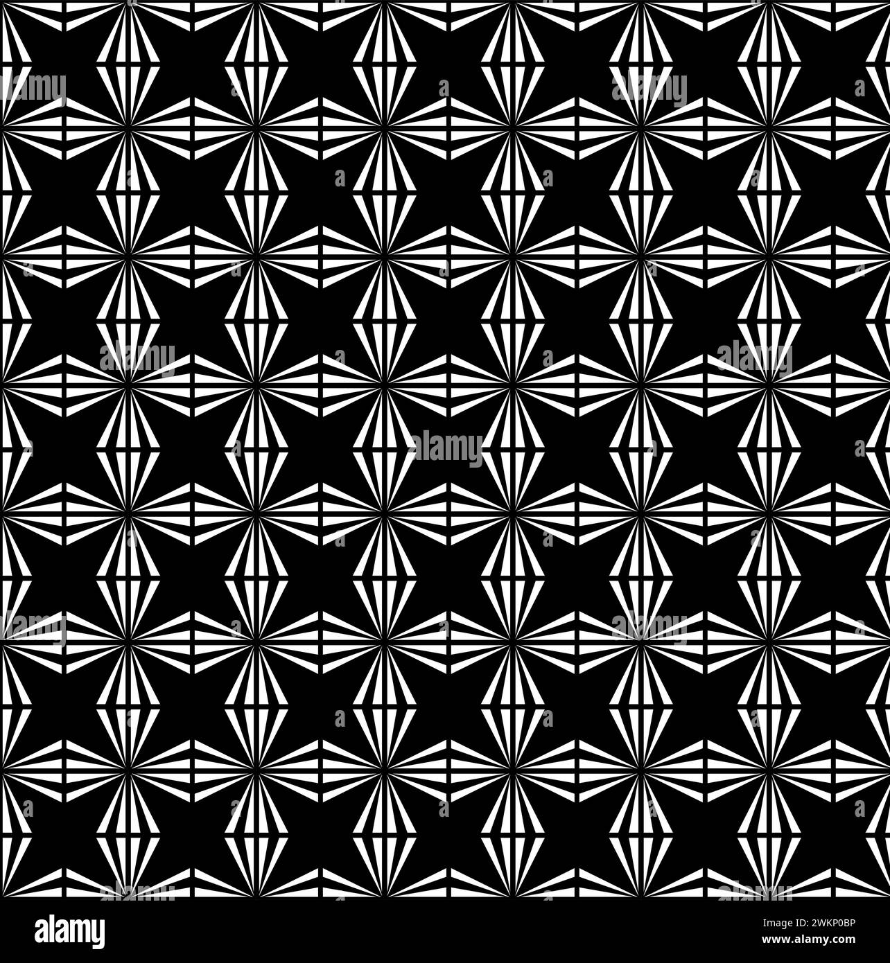 Black And White Geometric Designer Pattern Background Stock Vector ...