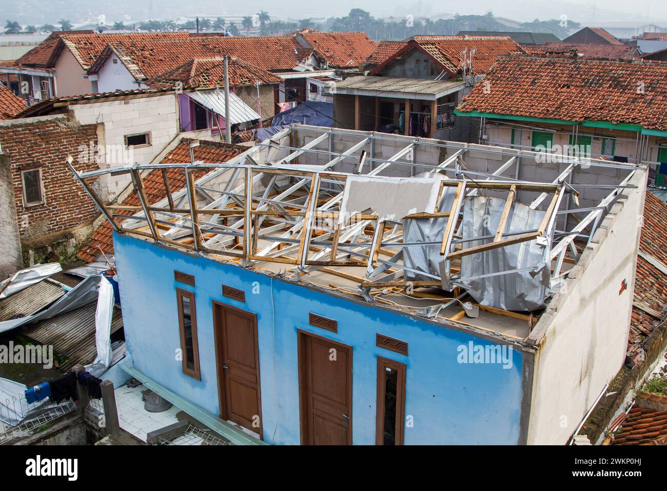 Sumedang Regency, West Java, Indonesia. 22nd Feb, 2024. The ruins of ...