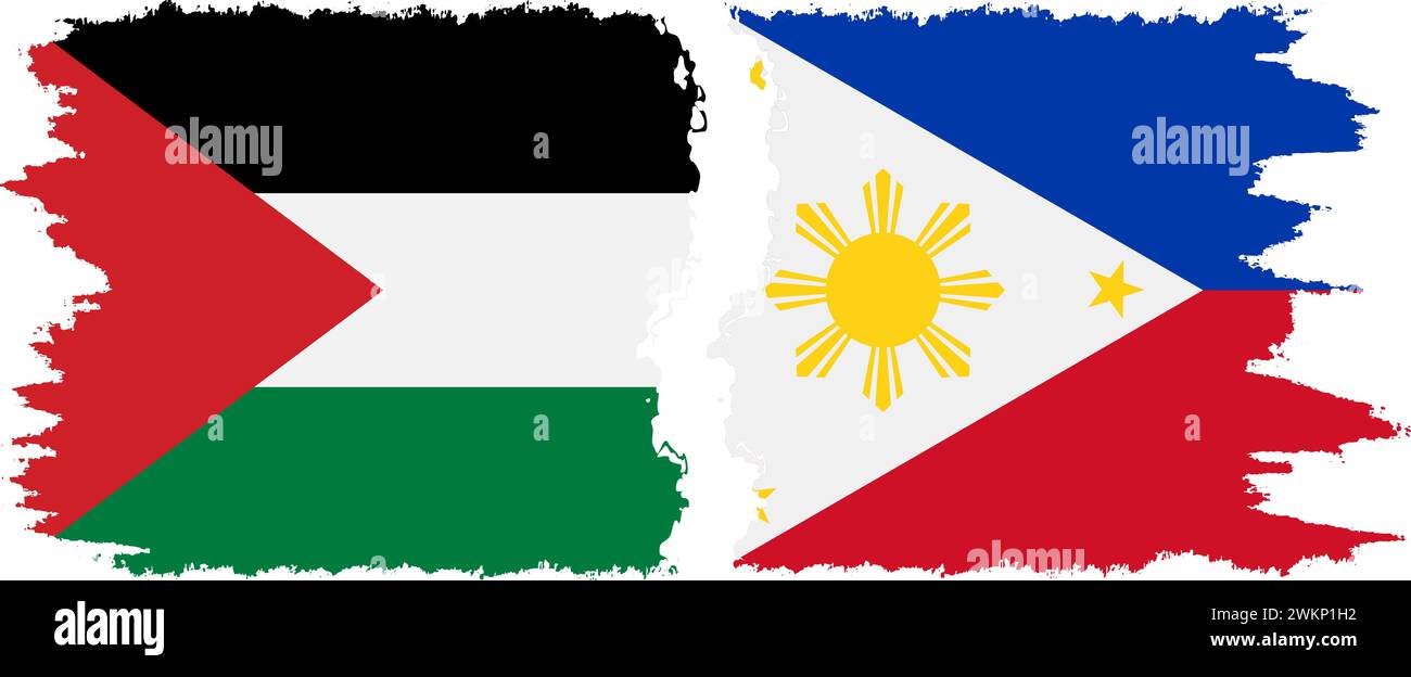 Palestine philippines flag hi-res stock photography and images - Alamy