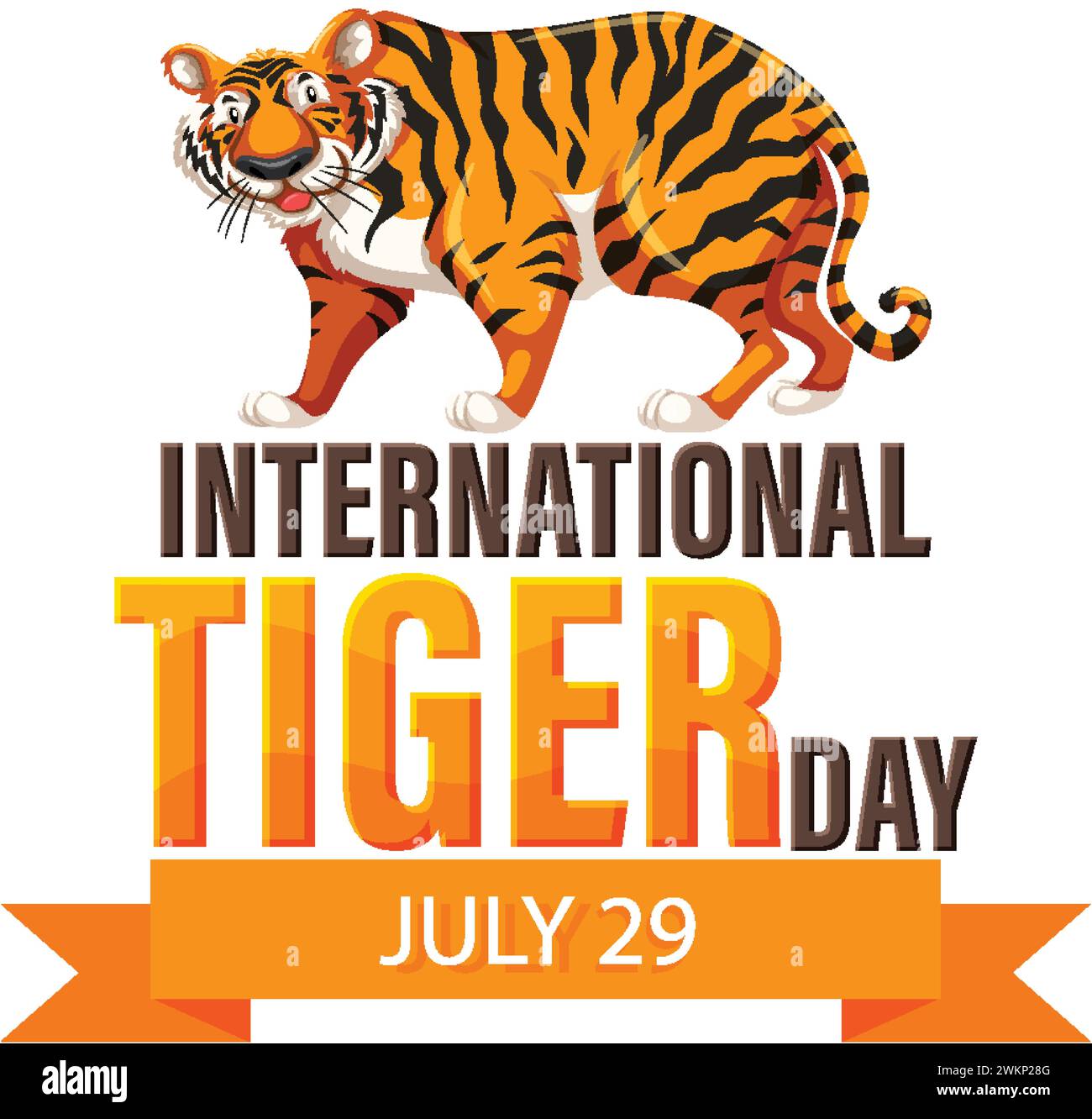 Save our tigers Stock Vector Images - Alamy