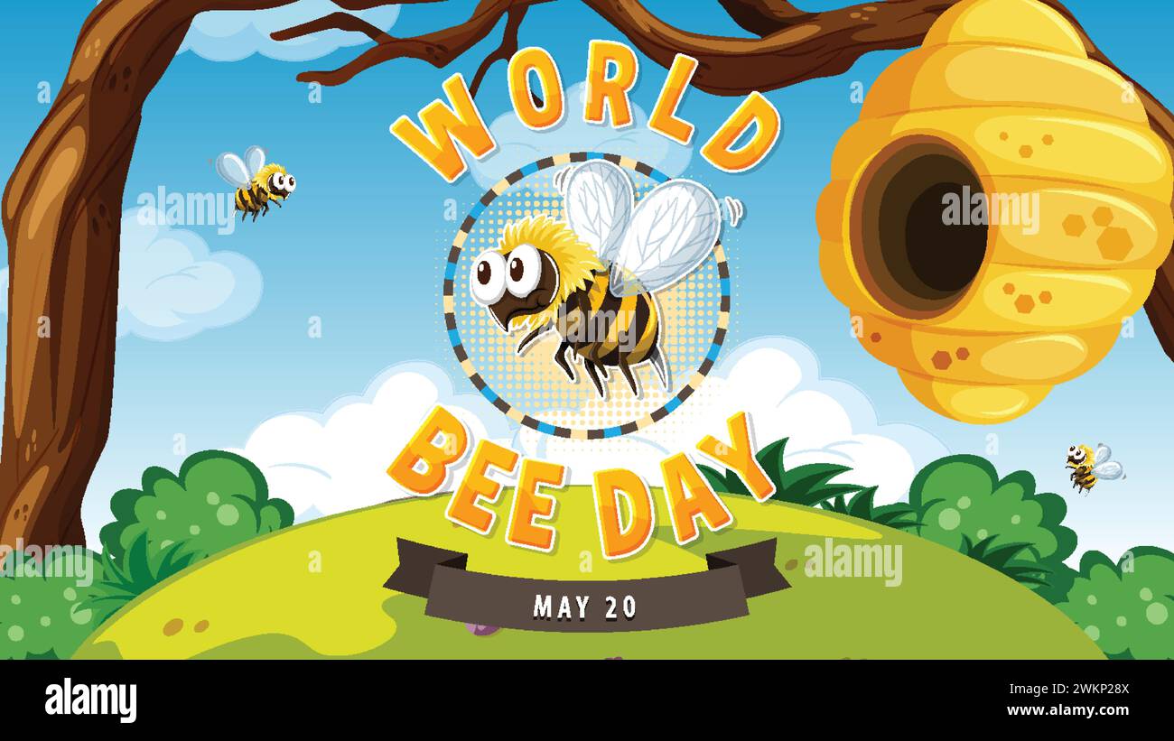 Celebrating bees Stock Vector Images - Alamy