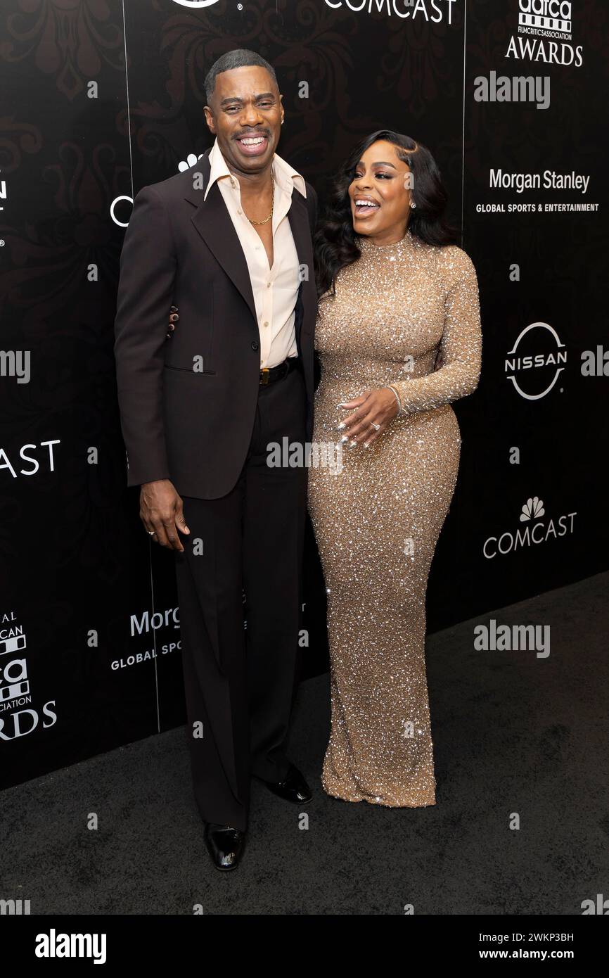 Beverly Hills, USA. 21st Feb, 2024. Colman Domingo and Niecy Nash-Betts ...