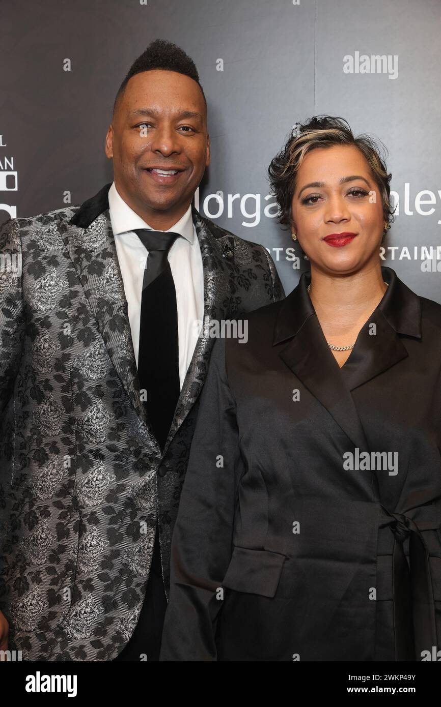 Beverly Hills, Ca. 21st Feb, 2024. Deon Taylor and Roxanne Avent at ...