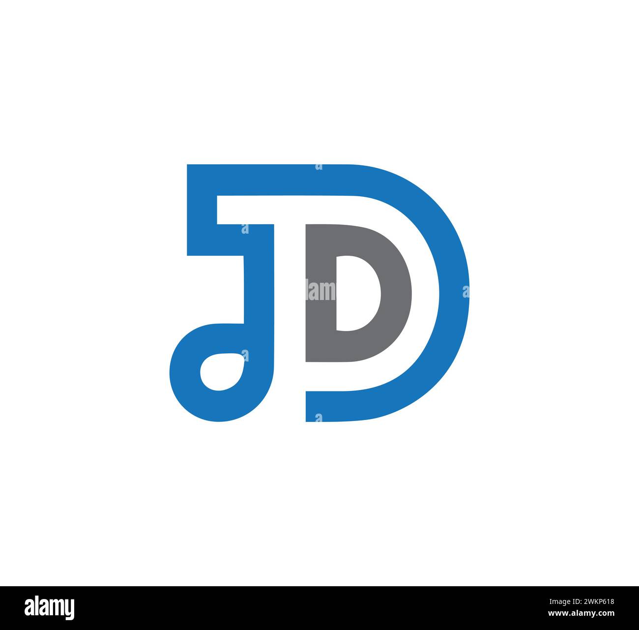 Dt real estate letter Stock Vector Images - Alamy