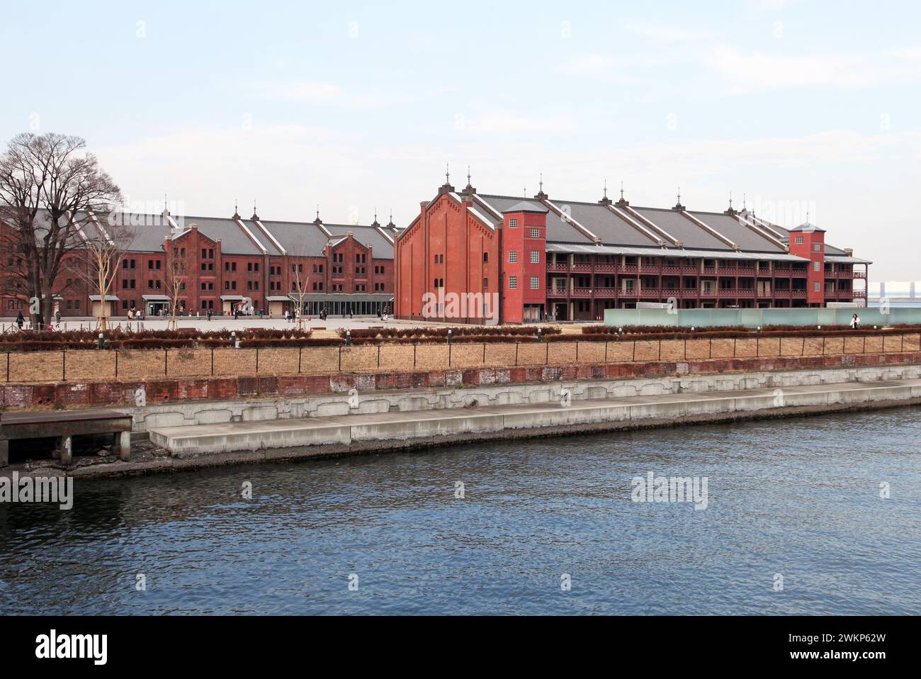 The Red Brick Warehouse is a historical building in Yokohama, Japan ...