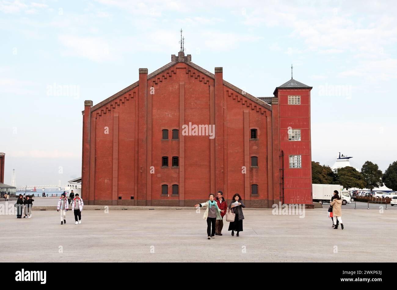 The Red Brick Warehouse is a historical building in Yokohama, Japan ...