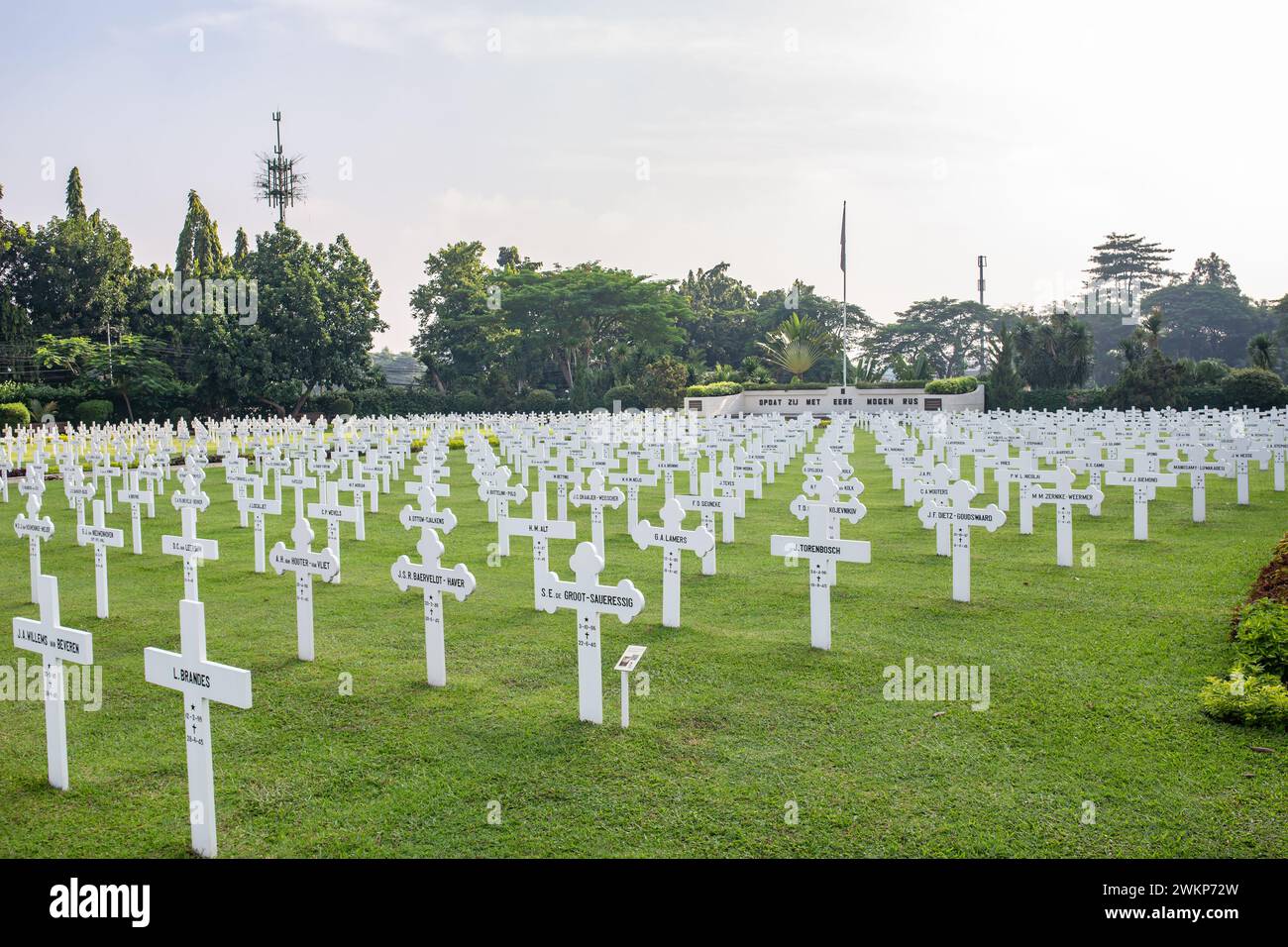 Jakarta, Indonesia - February 21, 2024: A photograph of Menteng Pulo ...
