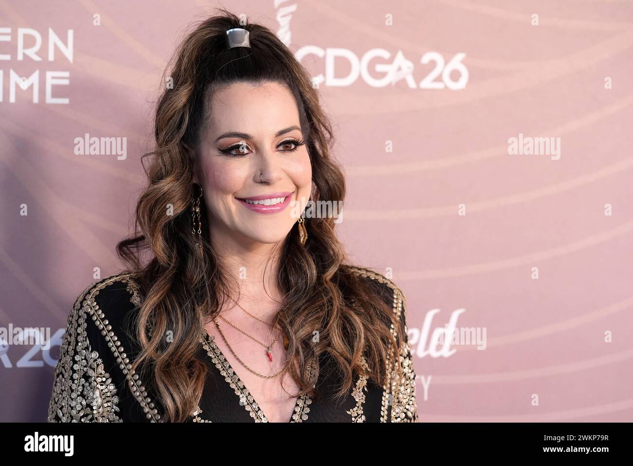Costume designer Allison Venrick poses at the 26th Costume Designers ...