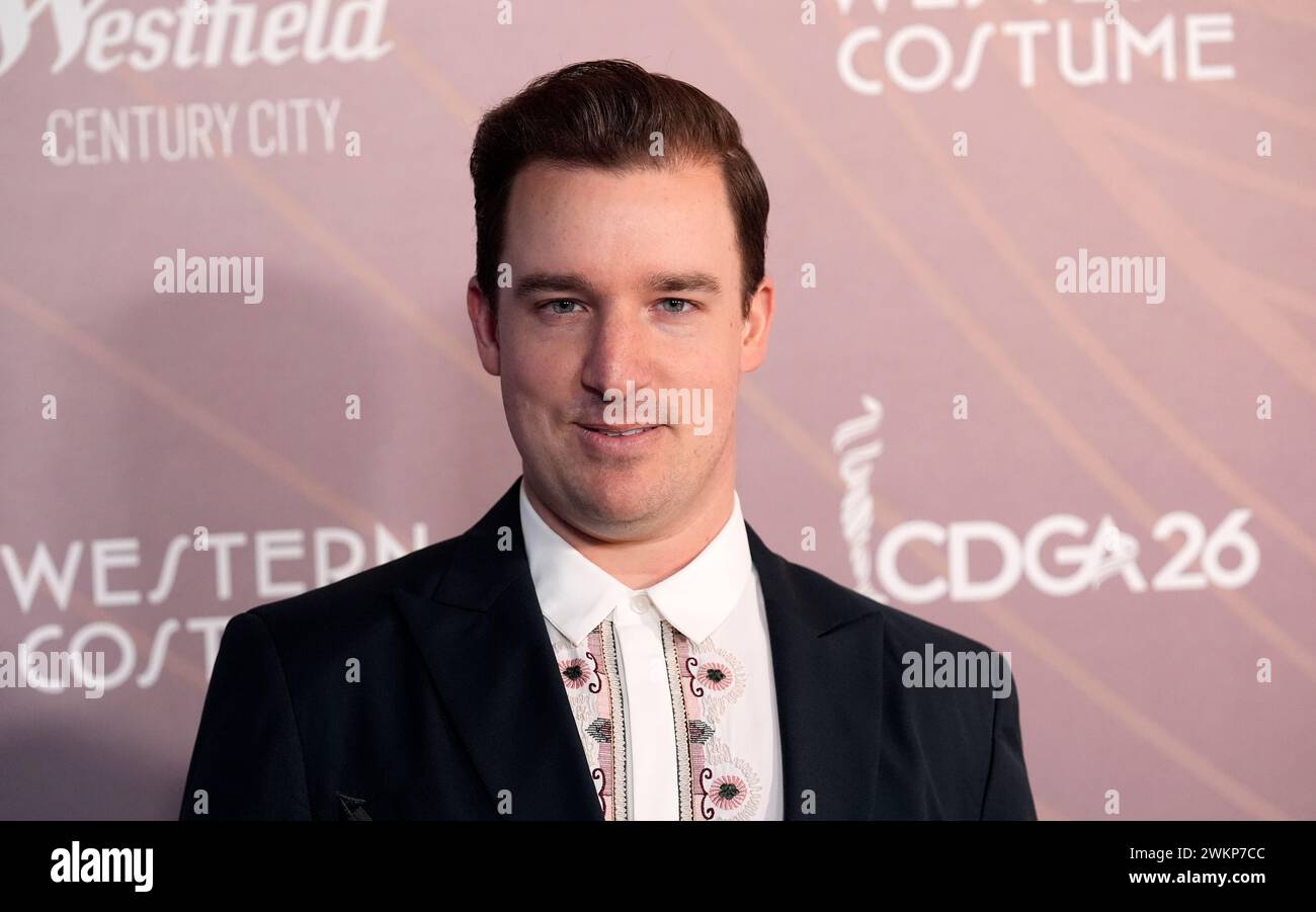 Costume designer Mitchell Travers poses at the 26th Costume Designers ...