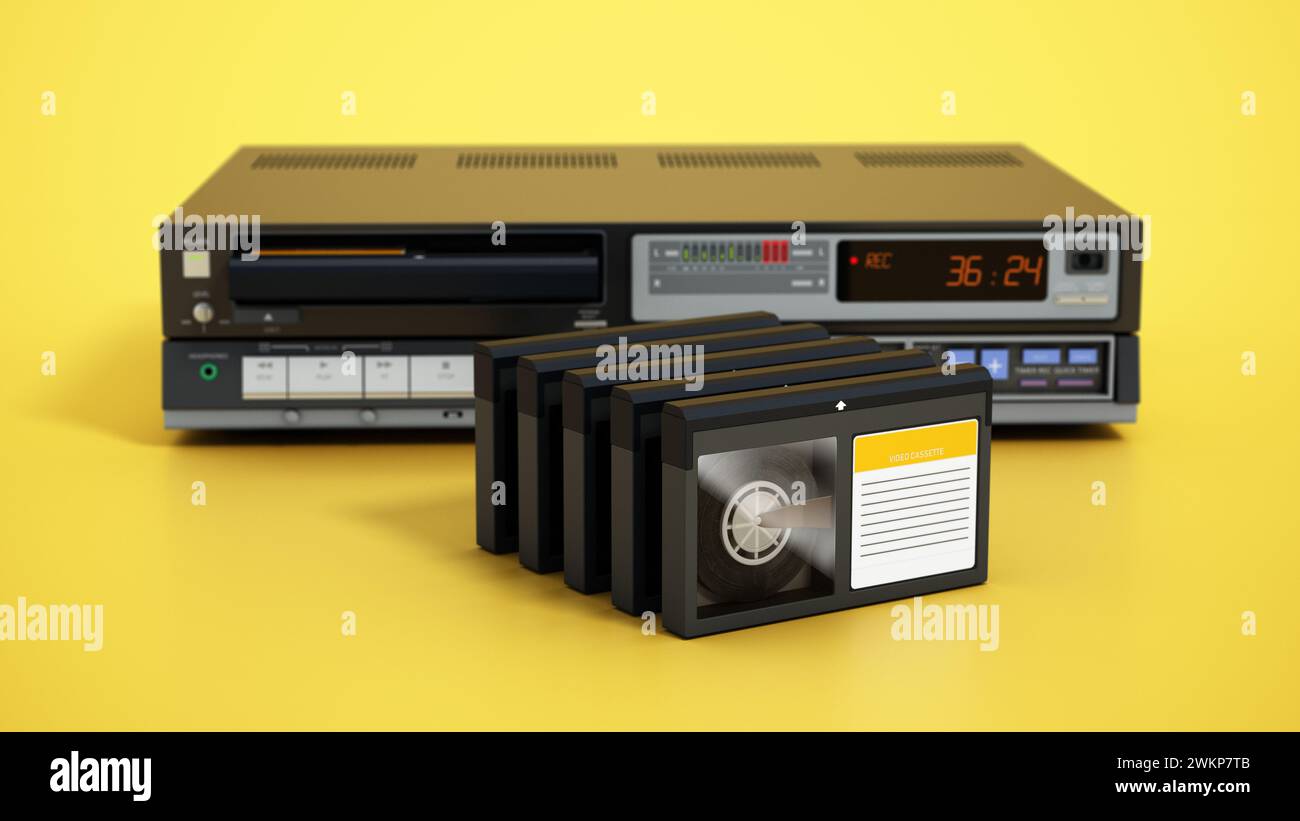 Videocassette recorder hi-res stock photography and images - Alamy