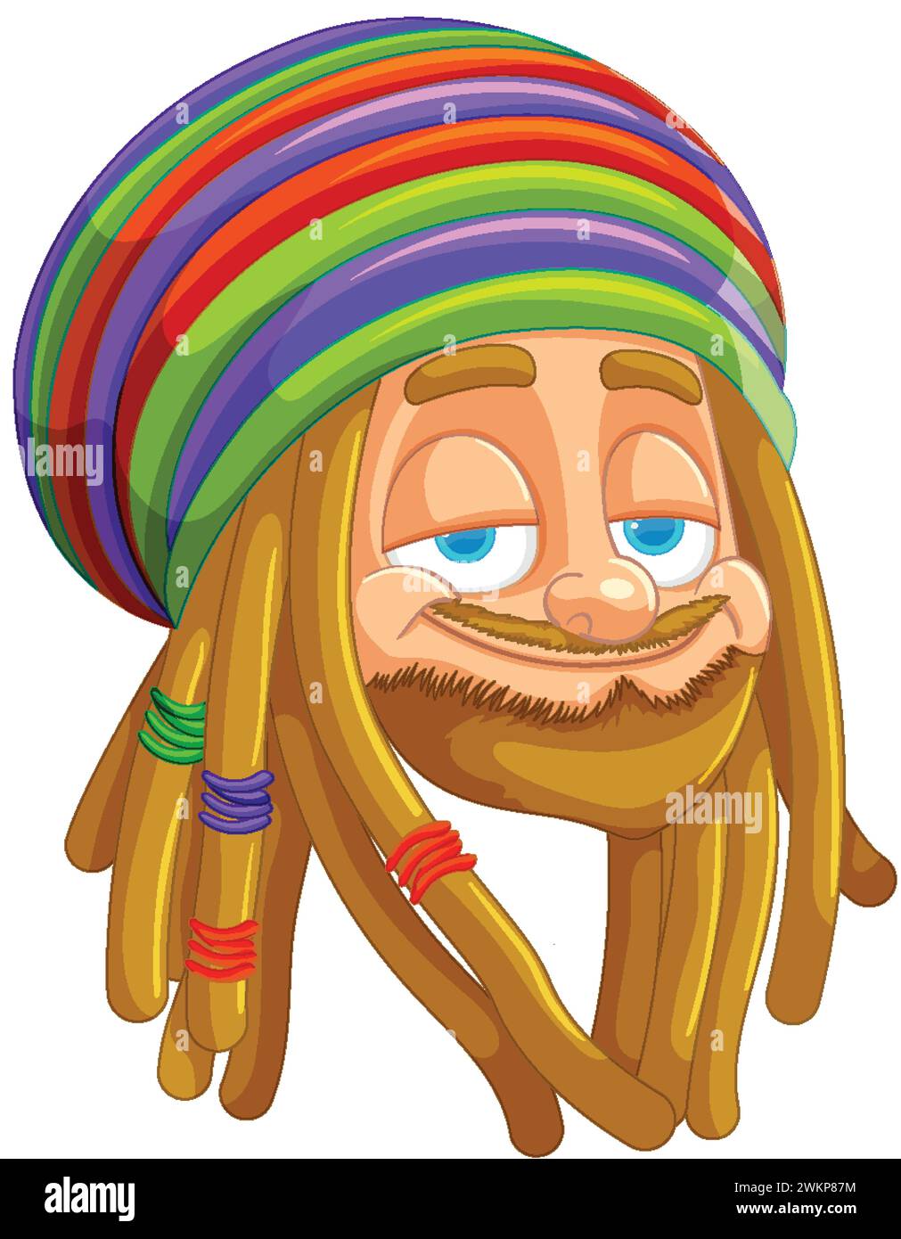 Dreadlocks culture fashion Cut Out Stock Images & Pictures - Alamy