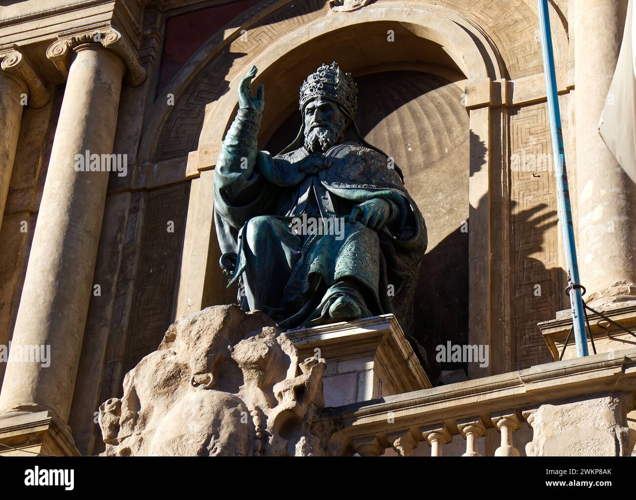 Statue of Pope Gregorio XIII. Bologna, Italy Stock Photo - Alamy