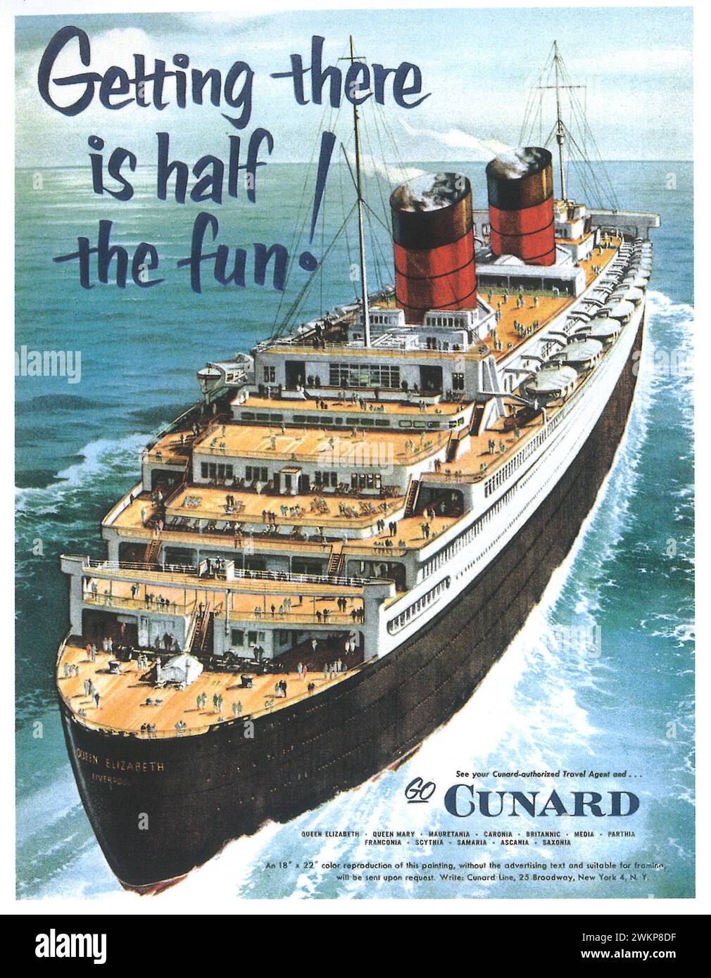 Queen elizabeth tour 1950s hi-res stock photography and images - Alamy