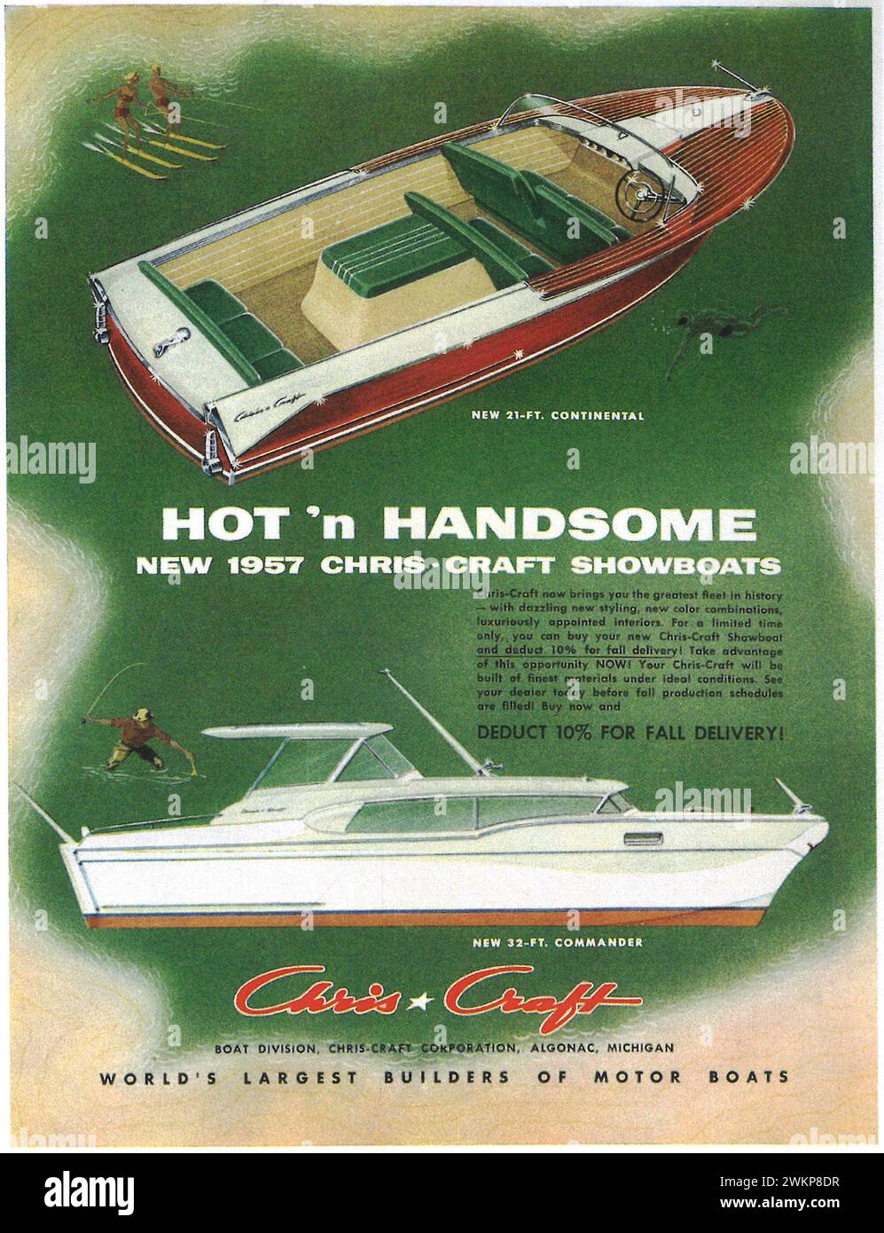 Chris craft 1950s hi-res stock photography and images - Alamy