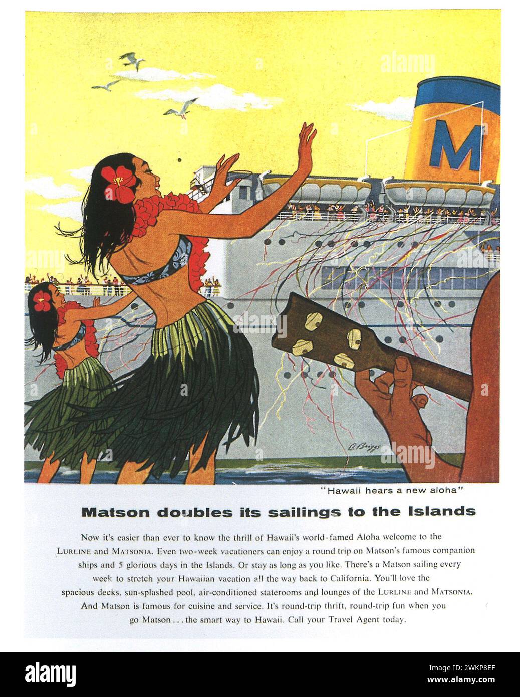 1950s hawaii hi-res stock photography and images - Alamy