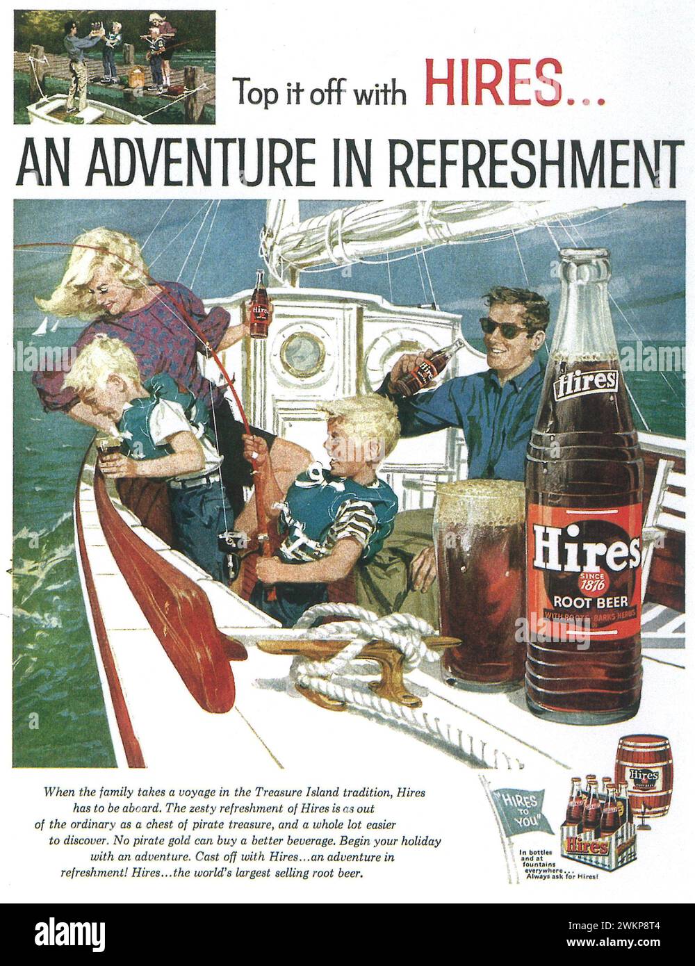 1950s sailing boat hi-res stock photography and images - Alamy