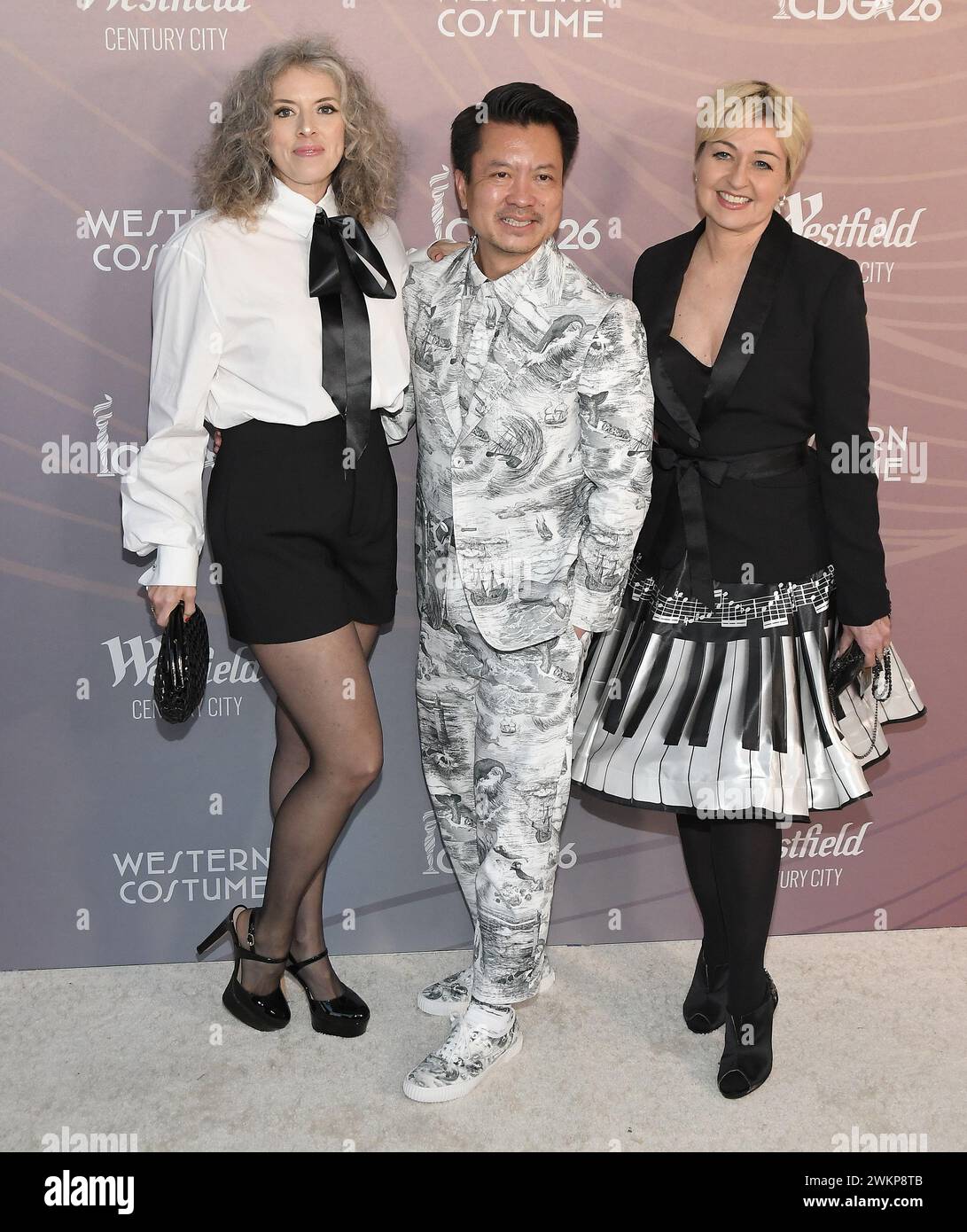 Los Angeles, USA. 21st Feb, 2024. (L-R) Karina Torrico, Steven Norman ...