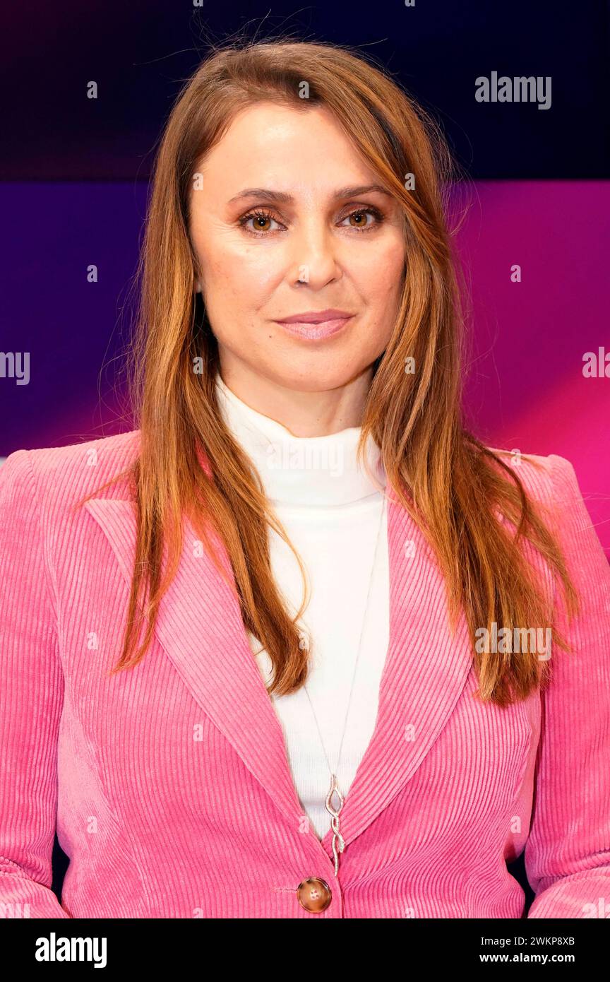 Jagoda Marinic in der ARD-Talkshow maischberger im Studio Berlin ...