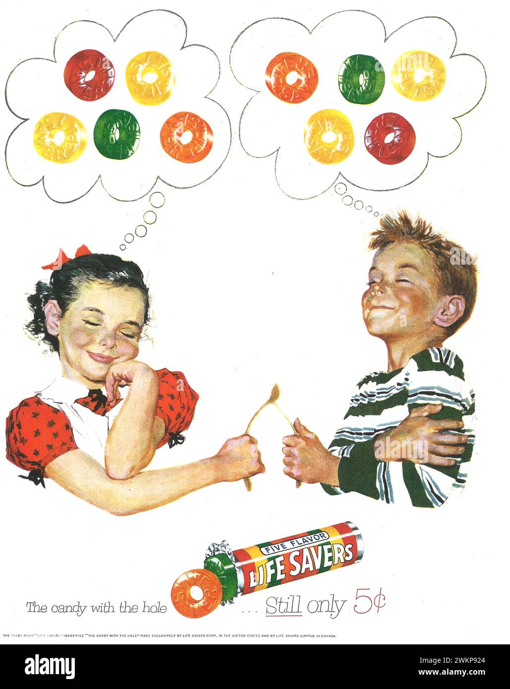 Candy adverts Cut Out Stock Images & Pictures - Alamy