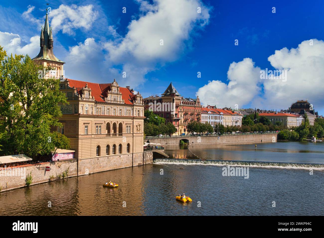 Muzeum Bedřicha Smetany, Moldau river, Prague, Czech Republic, Europe Stock Photo - Alamy