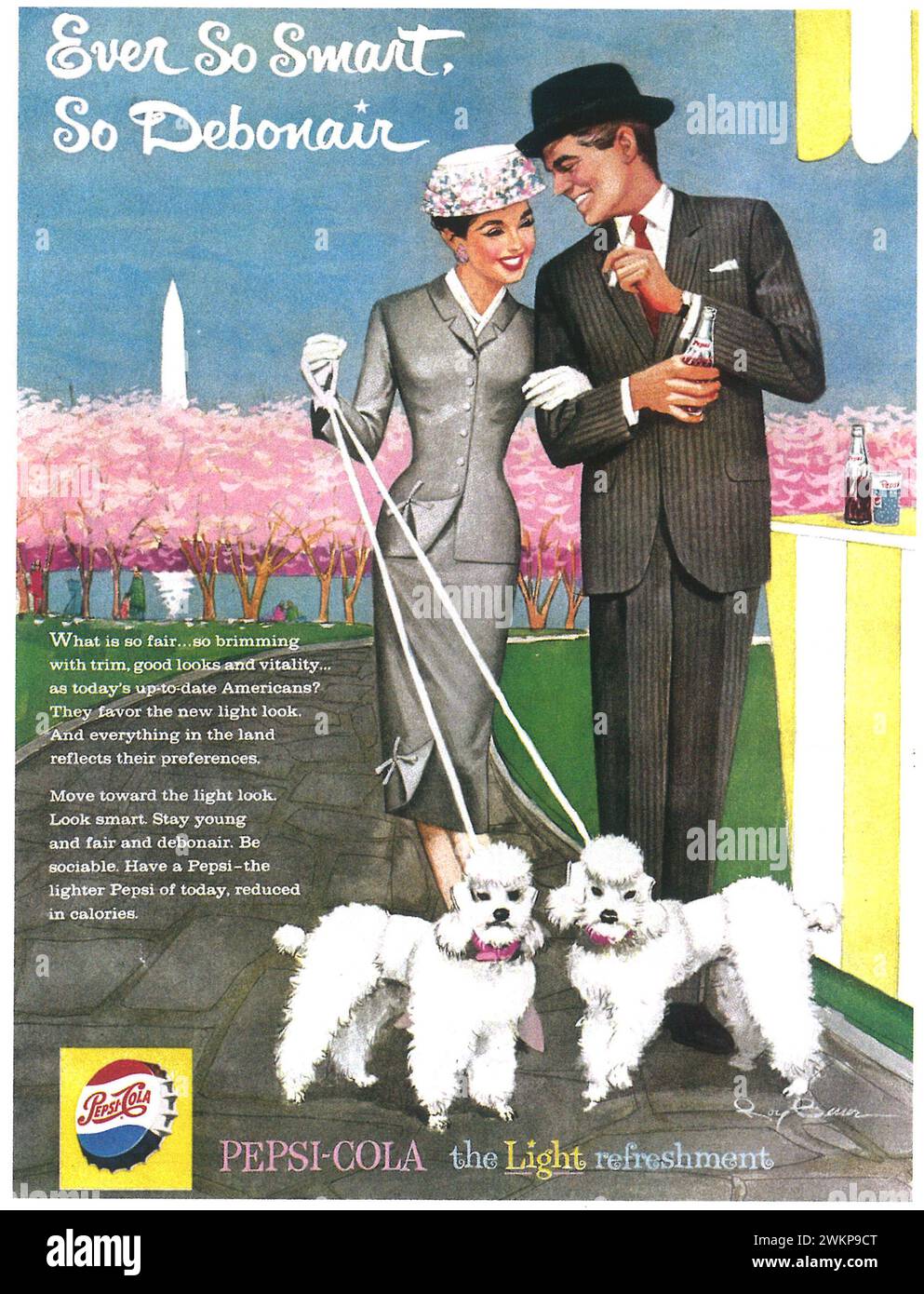 Pepsi cola ad illustration Cut Out Stock Images & Pictures - Alamy