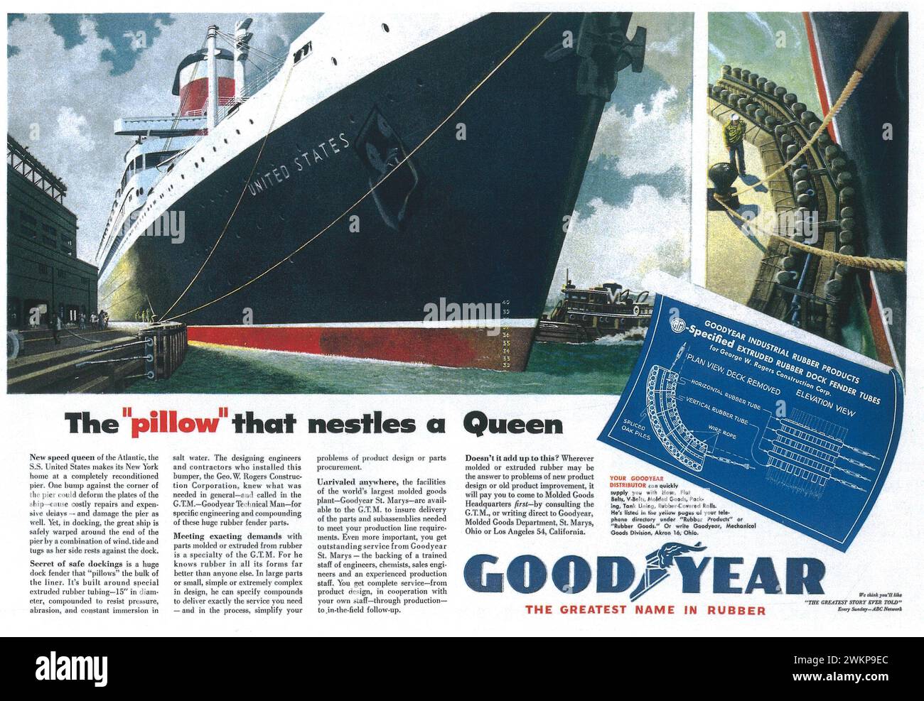 Goodyear ad hi-res stock photography and images - Alamy