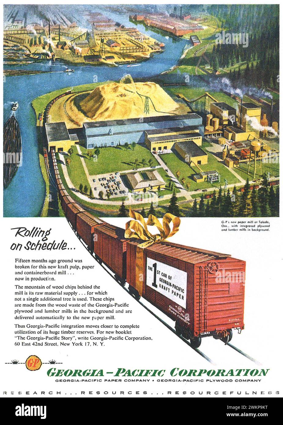 Georgia pacific paper company hi-res stock photography and images - Alamy