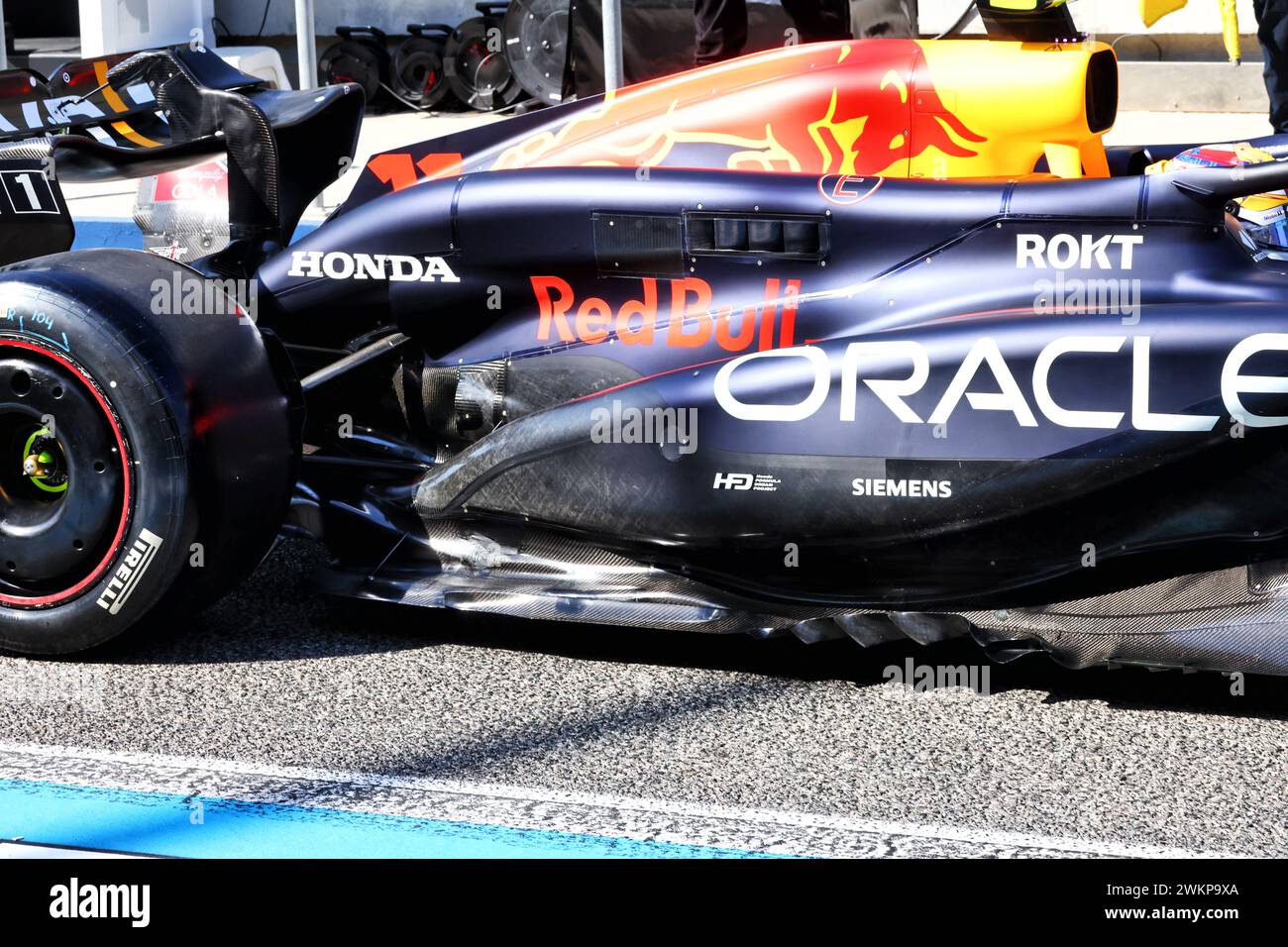 Red bull rb20 sidepod hi-res stock photography and images - Alamy