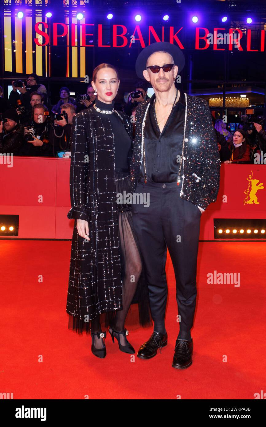 Berlinale - Spaceman Premiere Elin Renck und Johan Renck bei der ...