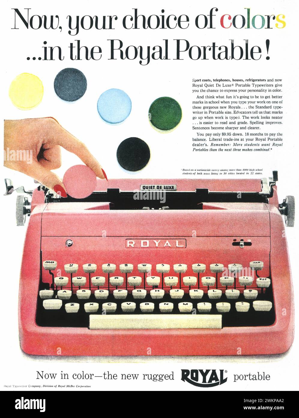 Advertisement for typewriters hi-res stock photography and images - Alamy