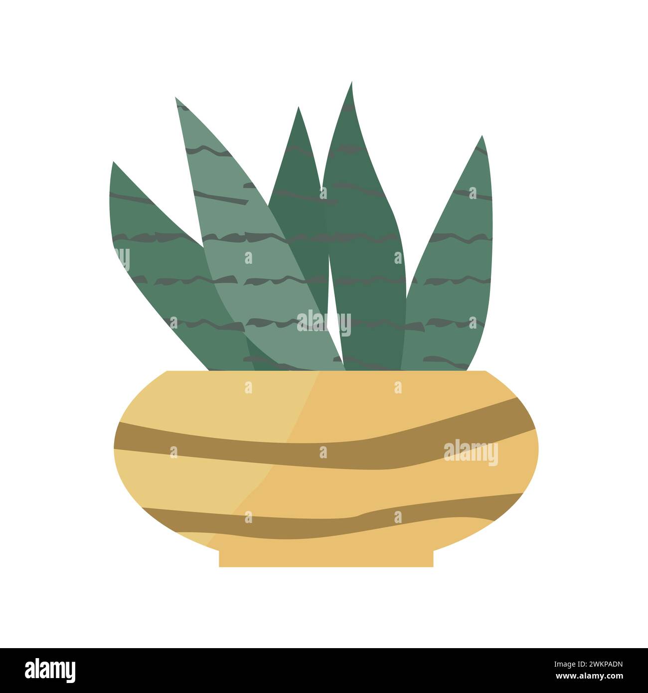 Pot holder icon flat Cut Out Stock Images & Pictures - Alamy
