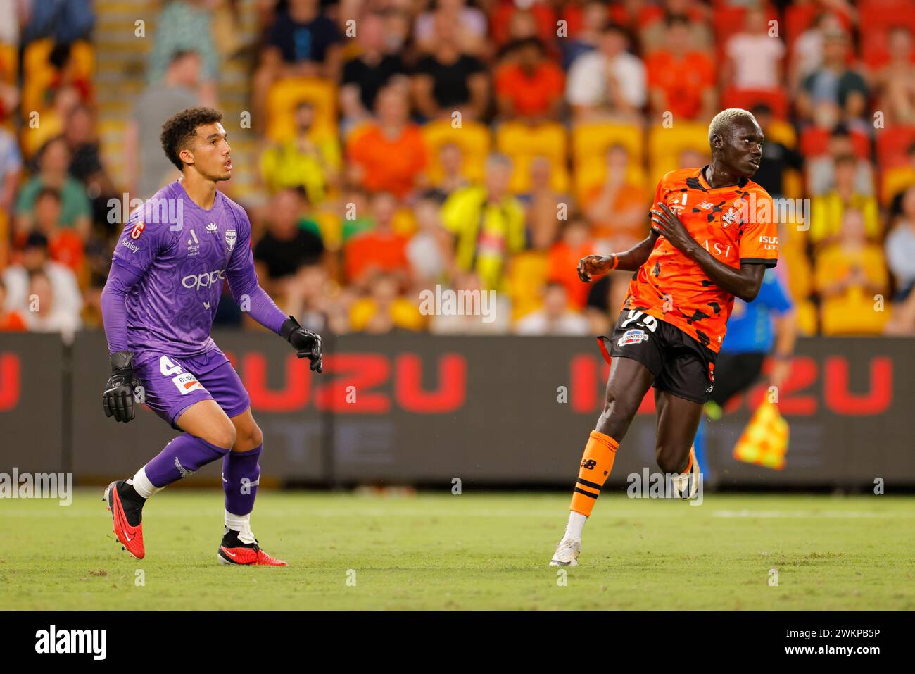 Brisbane, Australia. 2nd Feb 2024. Alex Paulsen (40 Wellington) and ...