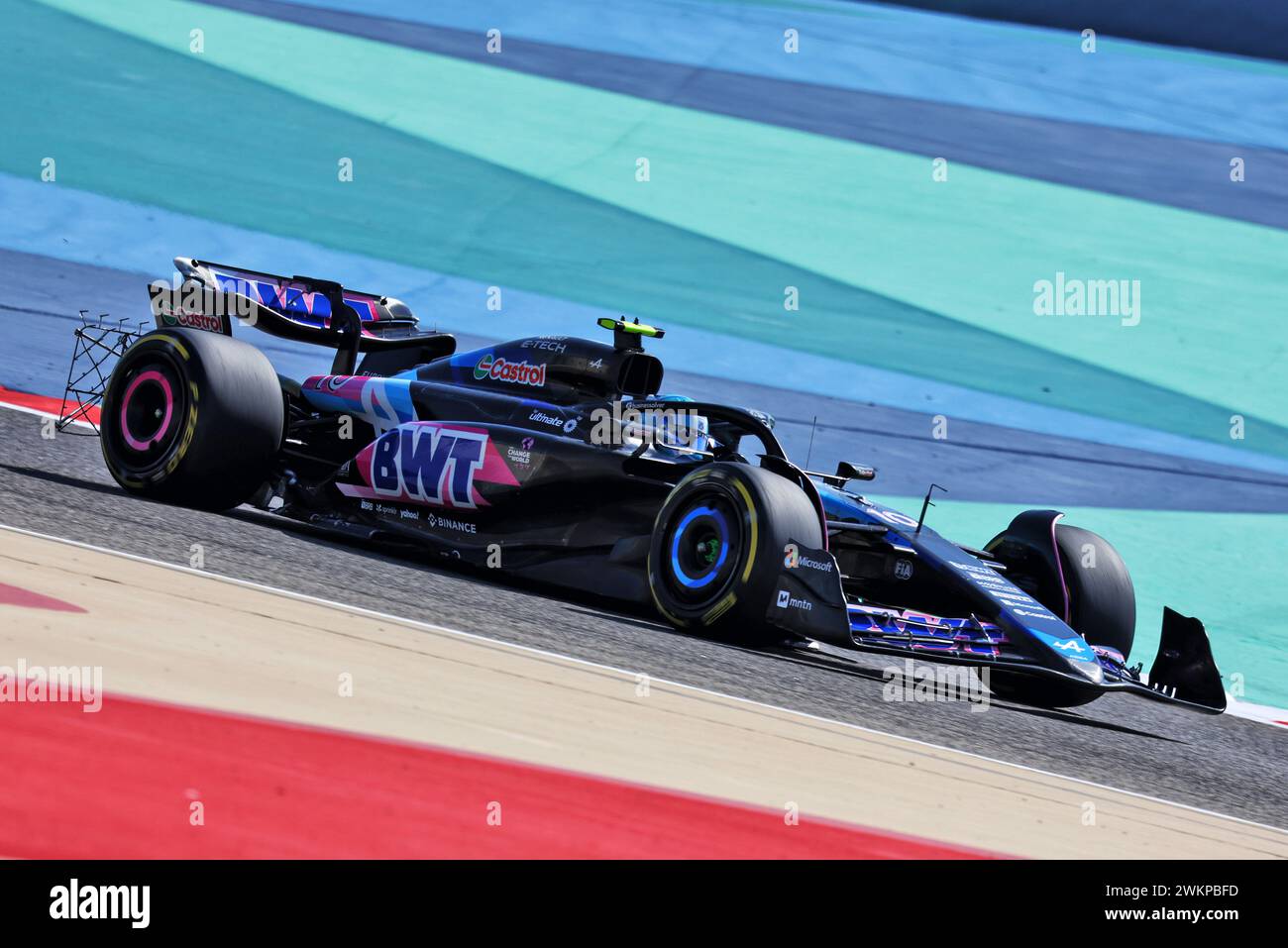 Sakhir, Bahrain. 22nd Feb, 2024. Pierre Gasly (FRA) Alpine F1 Team A524 ...