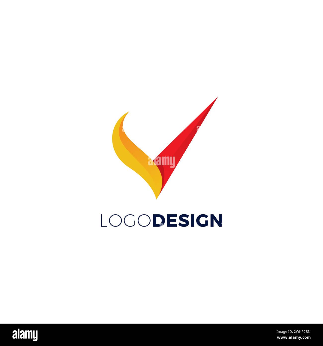 V Success Logo. V Initial Logo Stock Vector Image & Art - Alamy